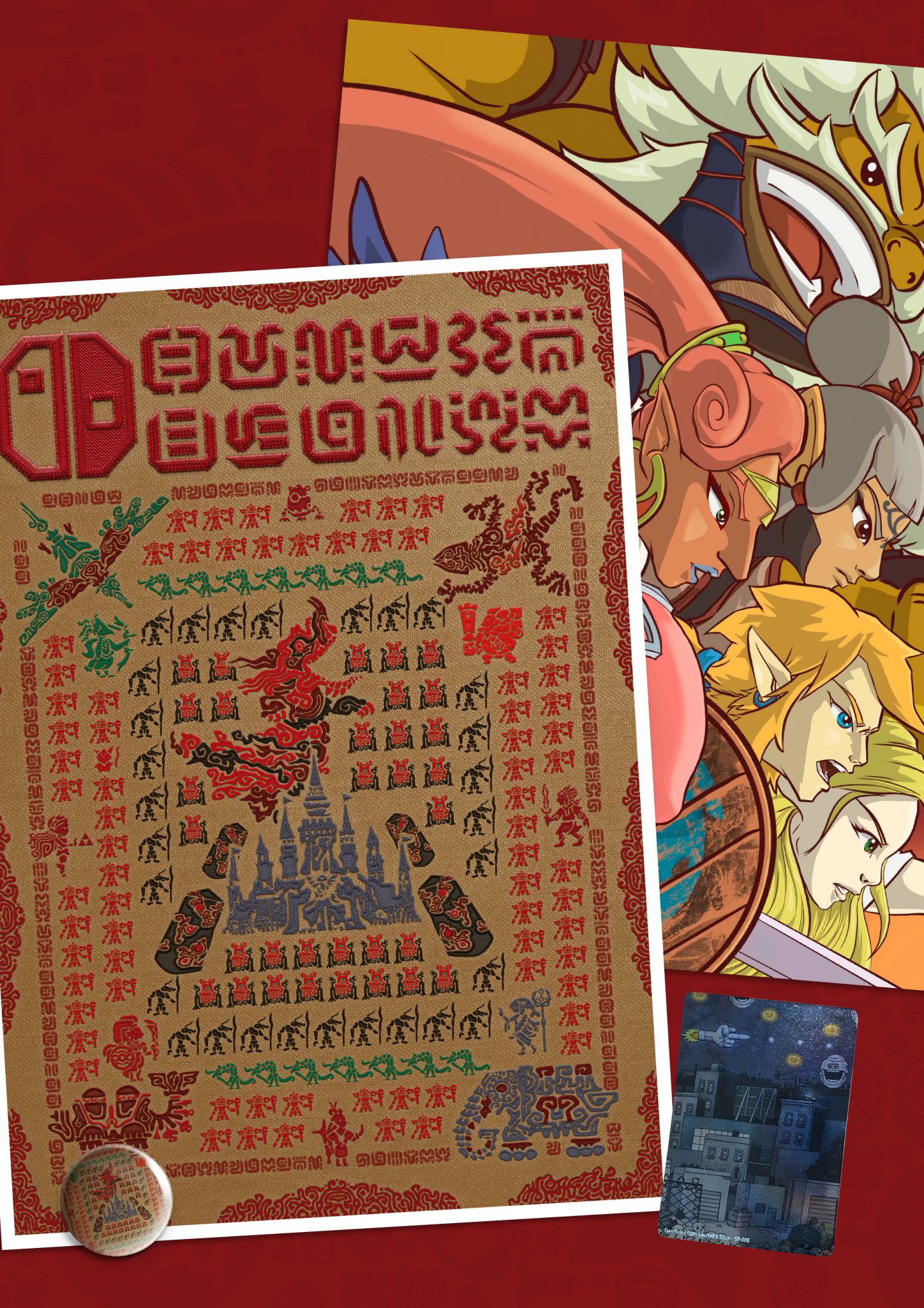 Age Of Calamity Art Print Switch Player
