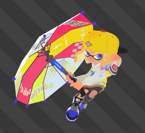 Splatoon2_2D_Player_Splat_Brella | Switch Player